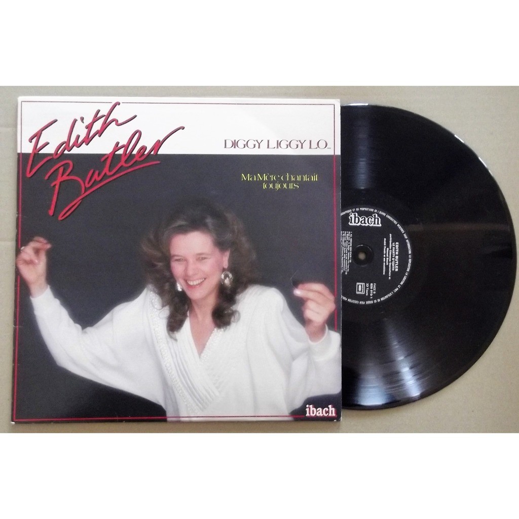 Diggy liggy lo de Edith Butler, 33T chez vinyl59 - Ref:119048939