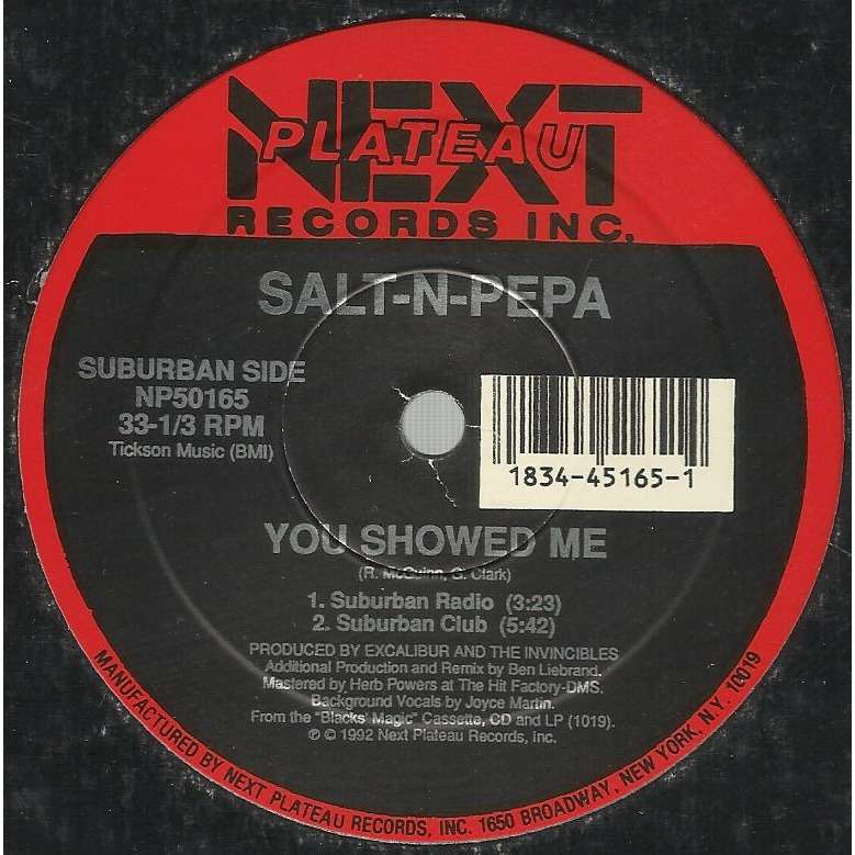 You Showed Me 4mix De Salt N Pepa Maxi 33t Chez Gmsi Ref 119052010