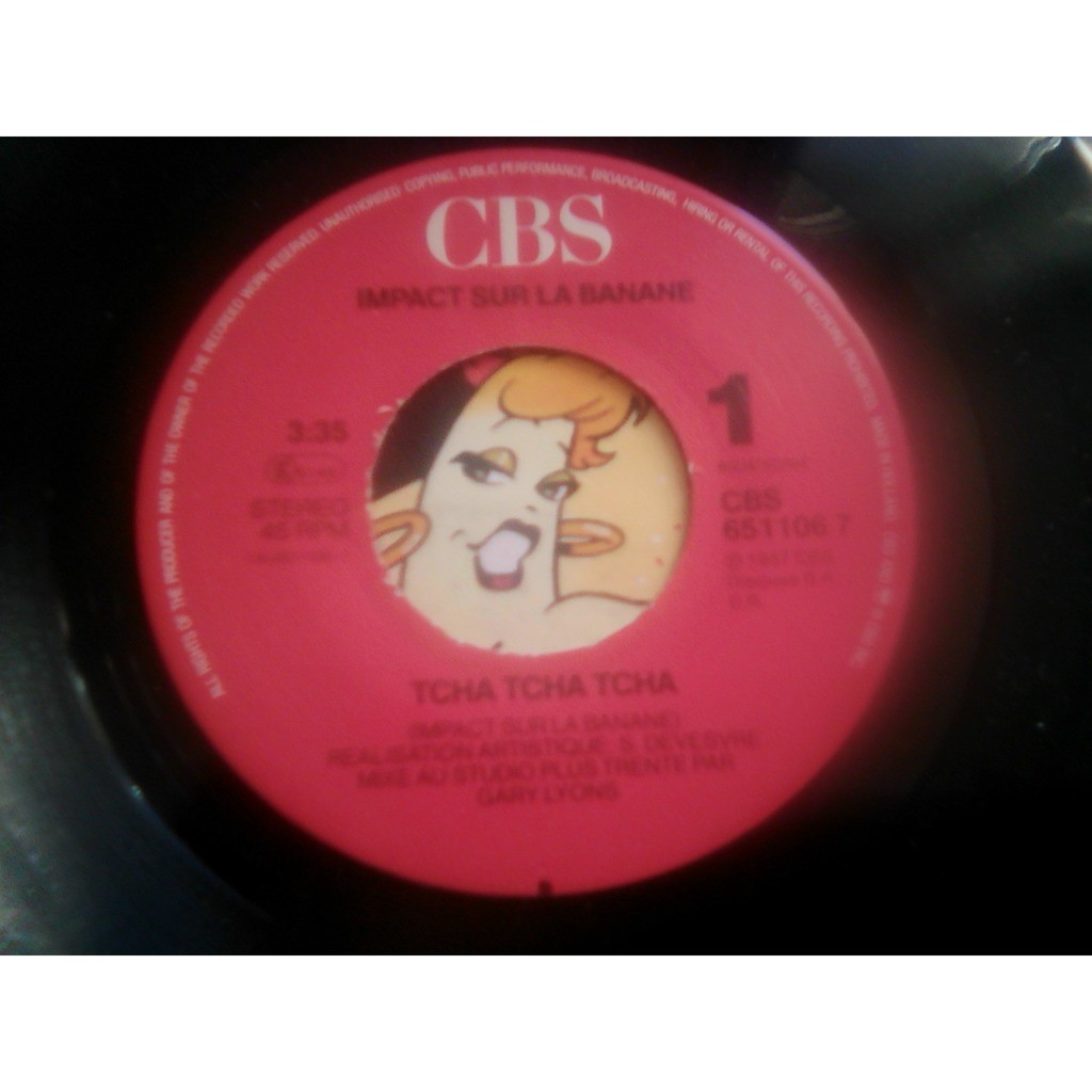 Tcha tcha tcha - instrumental de Impact Sur La Banane, SP chez soul13 ...