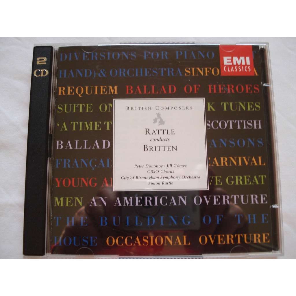 Rattle conducts britten / city of birmingham symphony orchestra ...