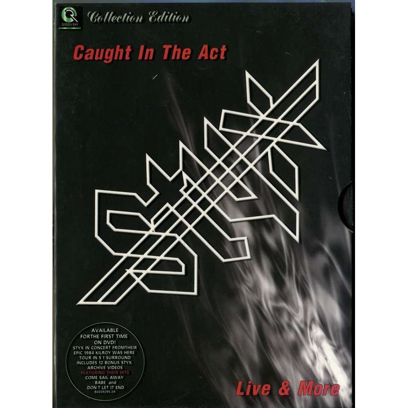 Caught in the act - live and more. by Styx, DVD with techtone11 - Ref ...