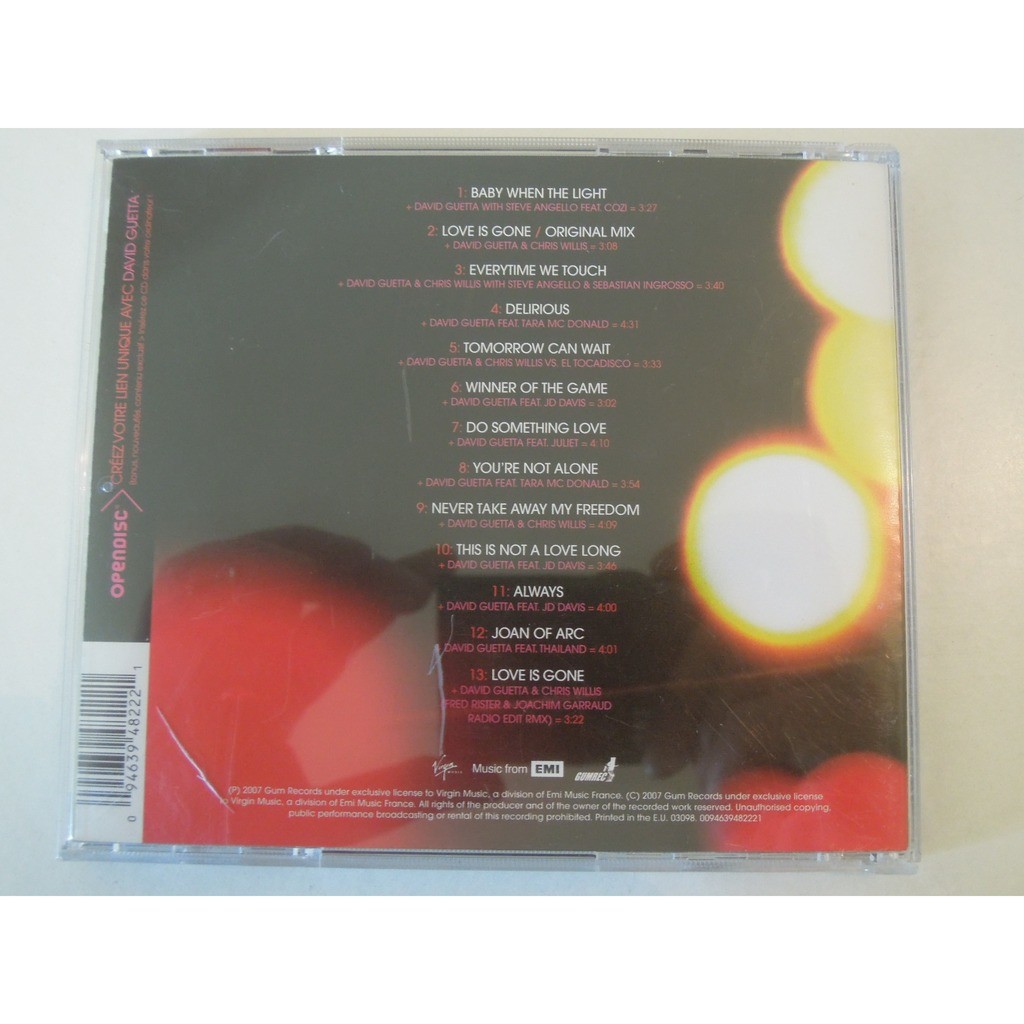 Pop life de David Guetta, CD chez pitouille - Ref:119137307