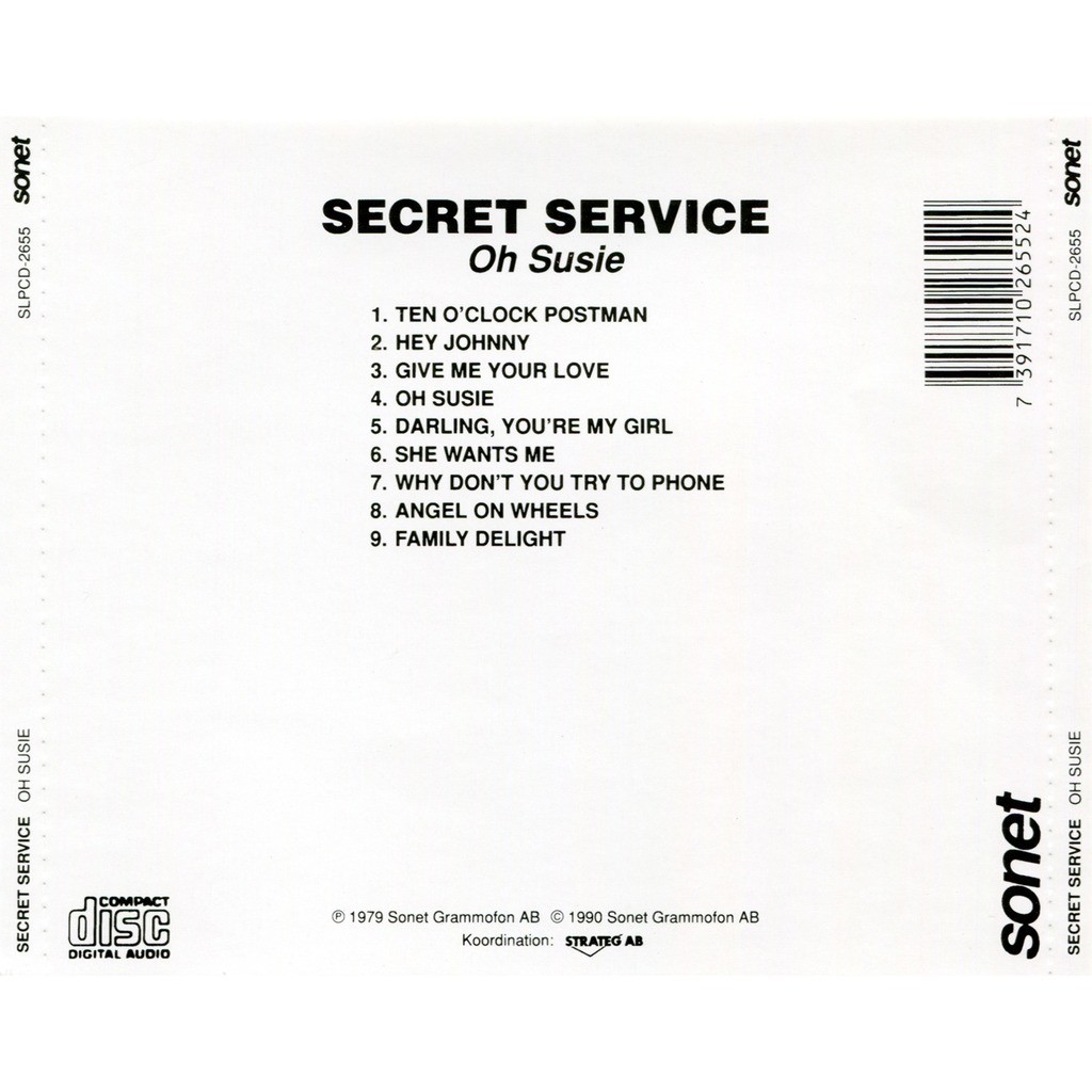 Oh susie by Secret Service, CD with solarfire - Ref:119140382