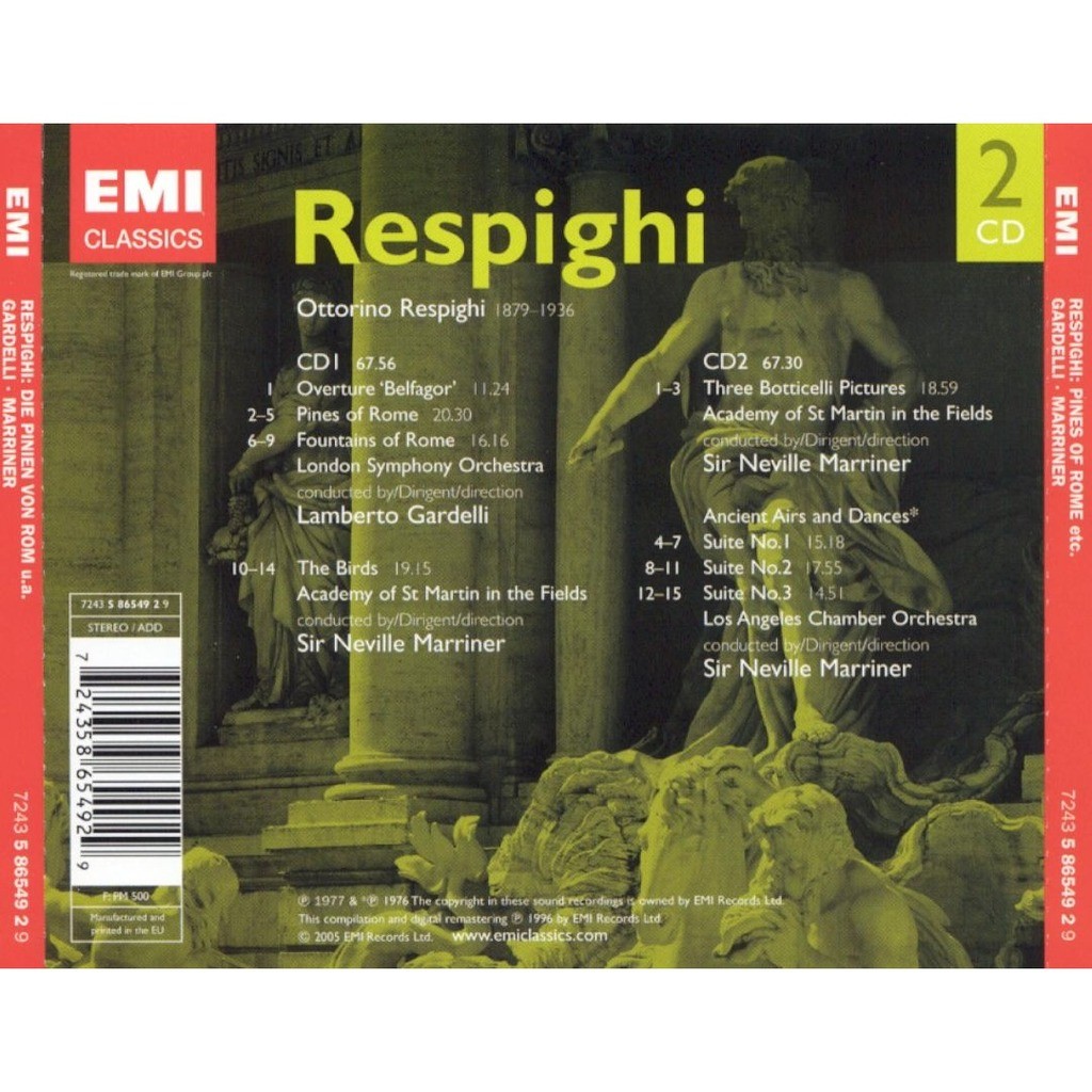 Orchestral works / london so, asmf, los angeles chamber orch., lamberto ...