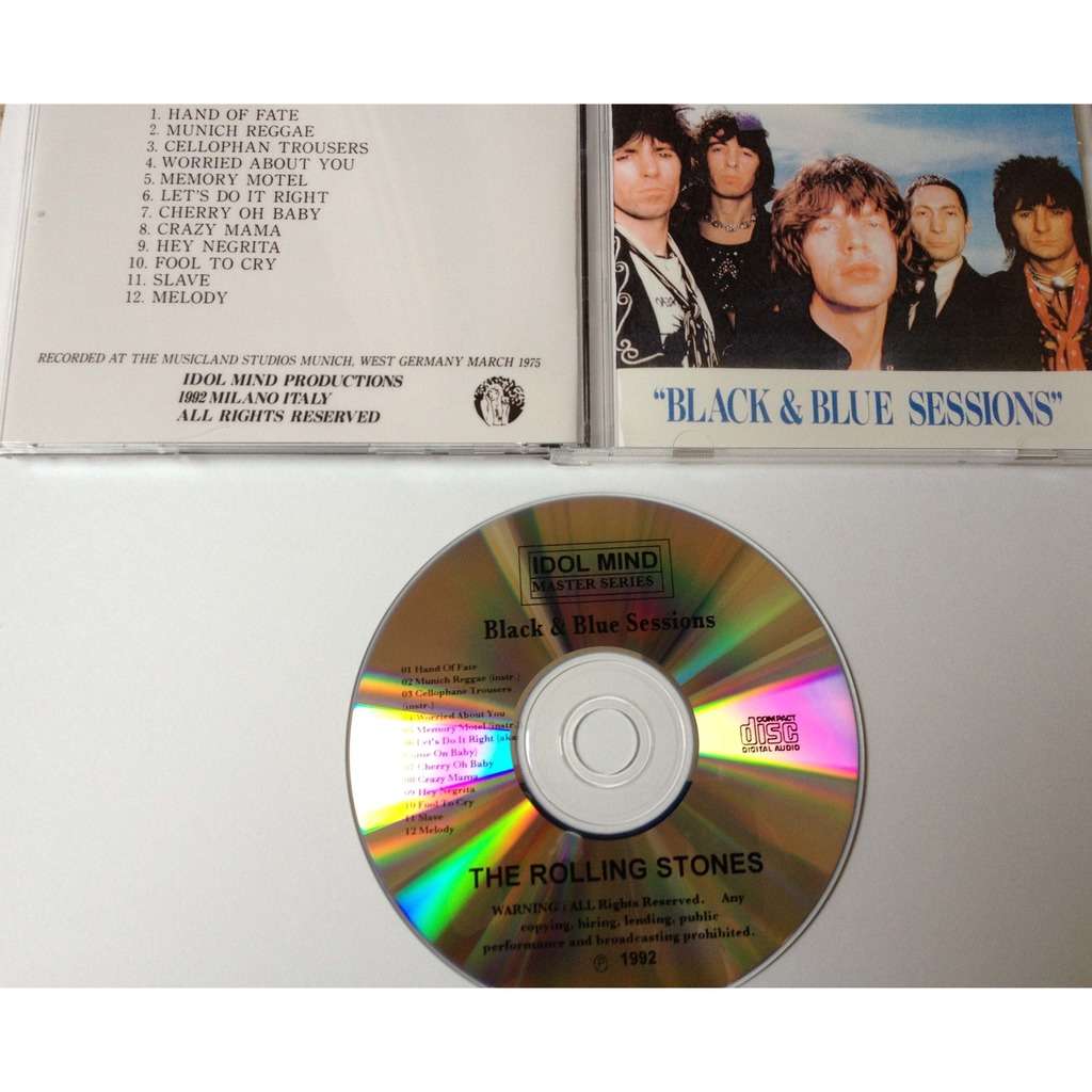 Black & blue sessions by Rolling Stones, CD with galaxysounds - Ref ...