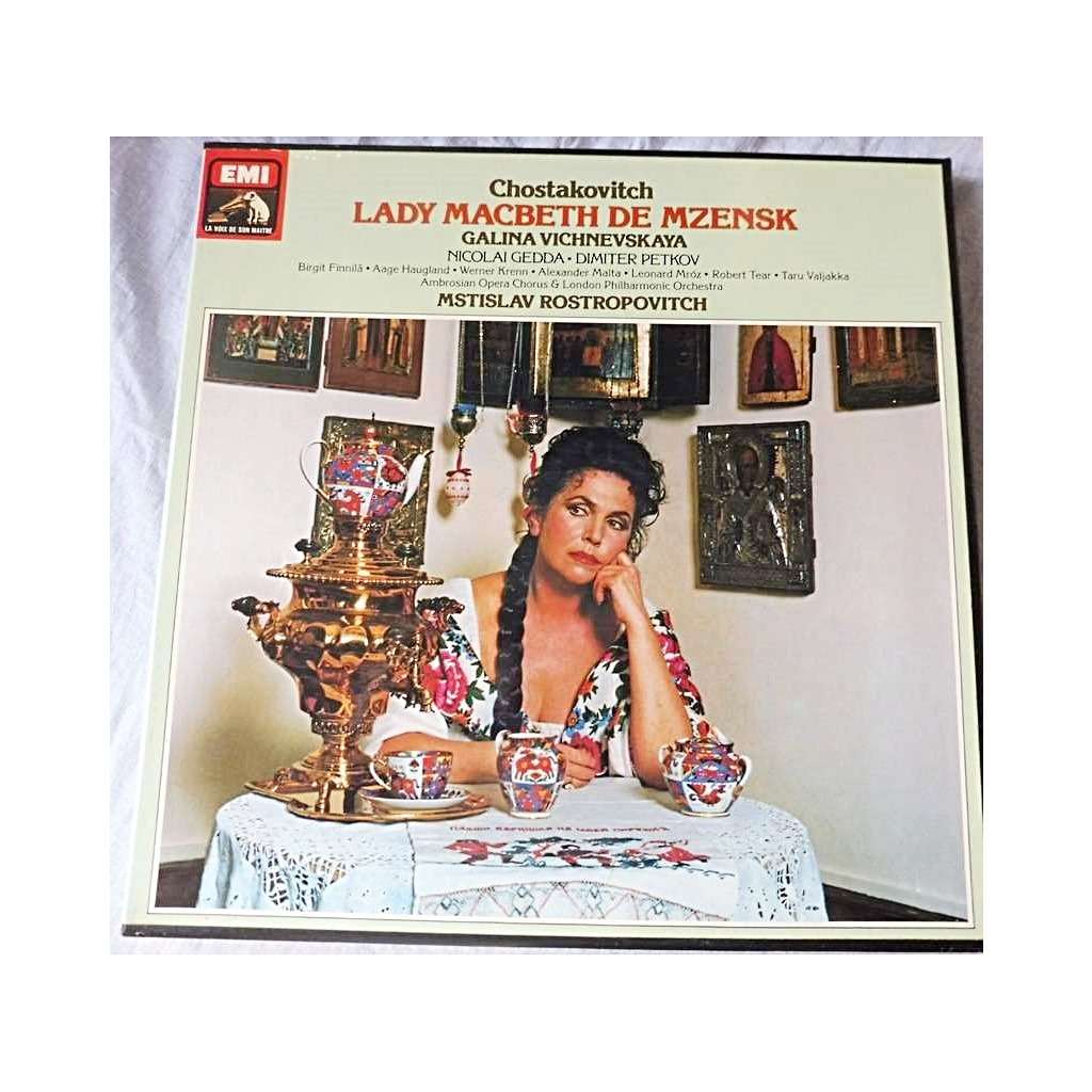 Chostakovitch : lady macbeth de mzensk - ( 3 lp set box stéréo mint ...