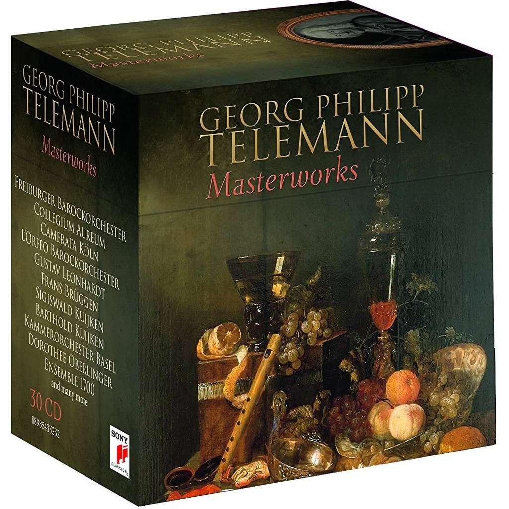Masterworks / various artists by Telemann, Georg Philipp, CD box with ...