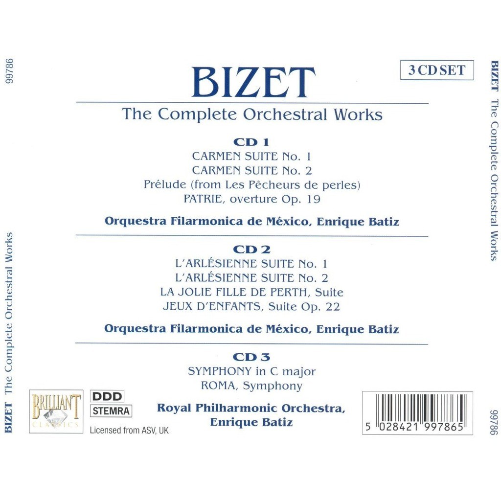 The complete orchestral works / mexico philharmonic orchestra, royal ...