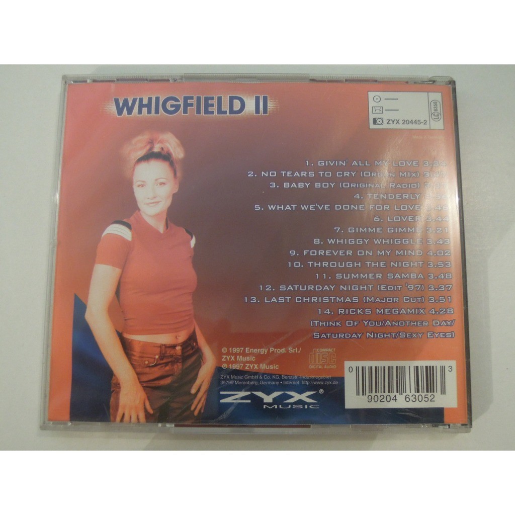 Whigfield ii 2 by Whigfield, CD with pitouille - Ref:119169948