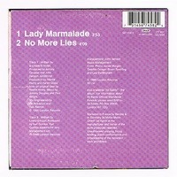 Lady marmalade / no more lies by All Saints, CDS with carlo - Ref:113355945