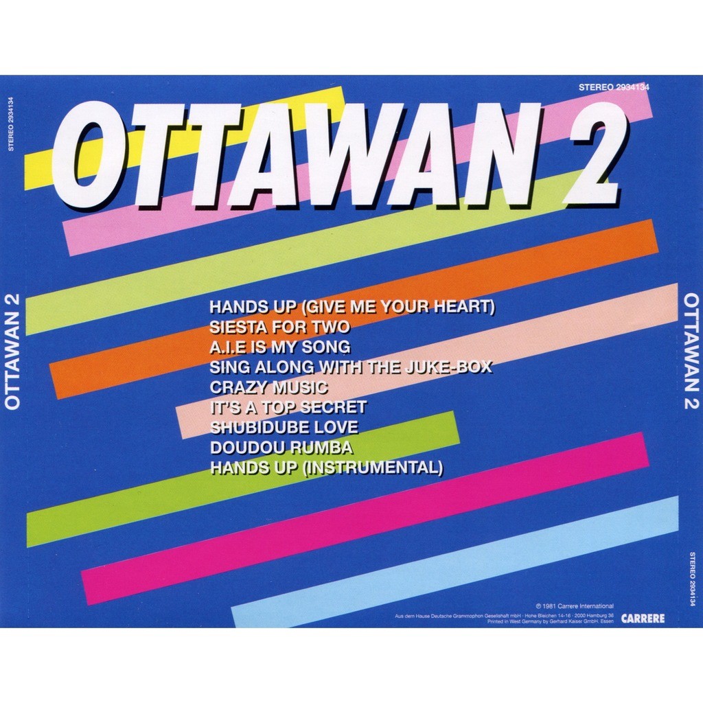 Ottawan 2 de Ottawan, CD con solarfire - Ref:119197856