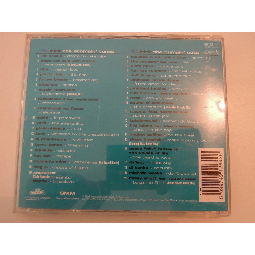 Club sounds vol 6 the ultimate club dance collection by Various, CD x 2 ...