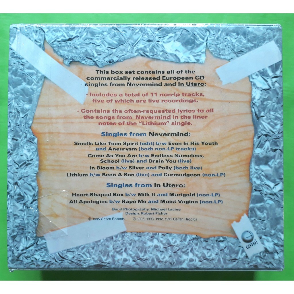 Singles-(limited edition)(box)(6cd singles)(original)(2006)(japon) de Nirvana, Coffret CD chez ...