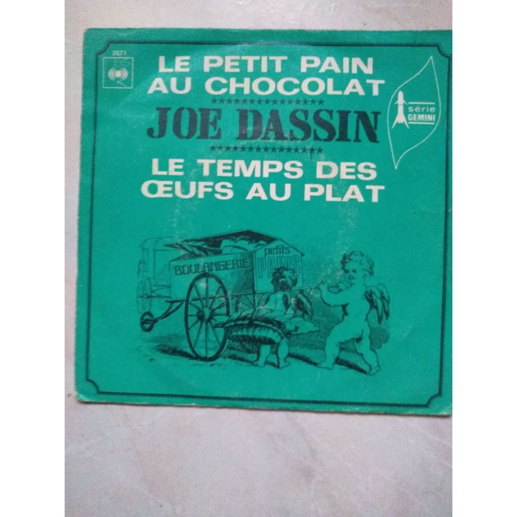 Le petit pain au chocolat de Joe Dassin, SP chez brando51 - Ref:119297280