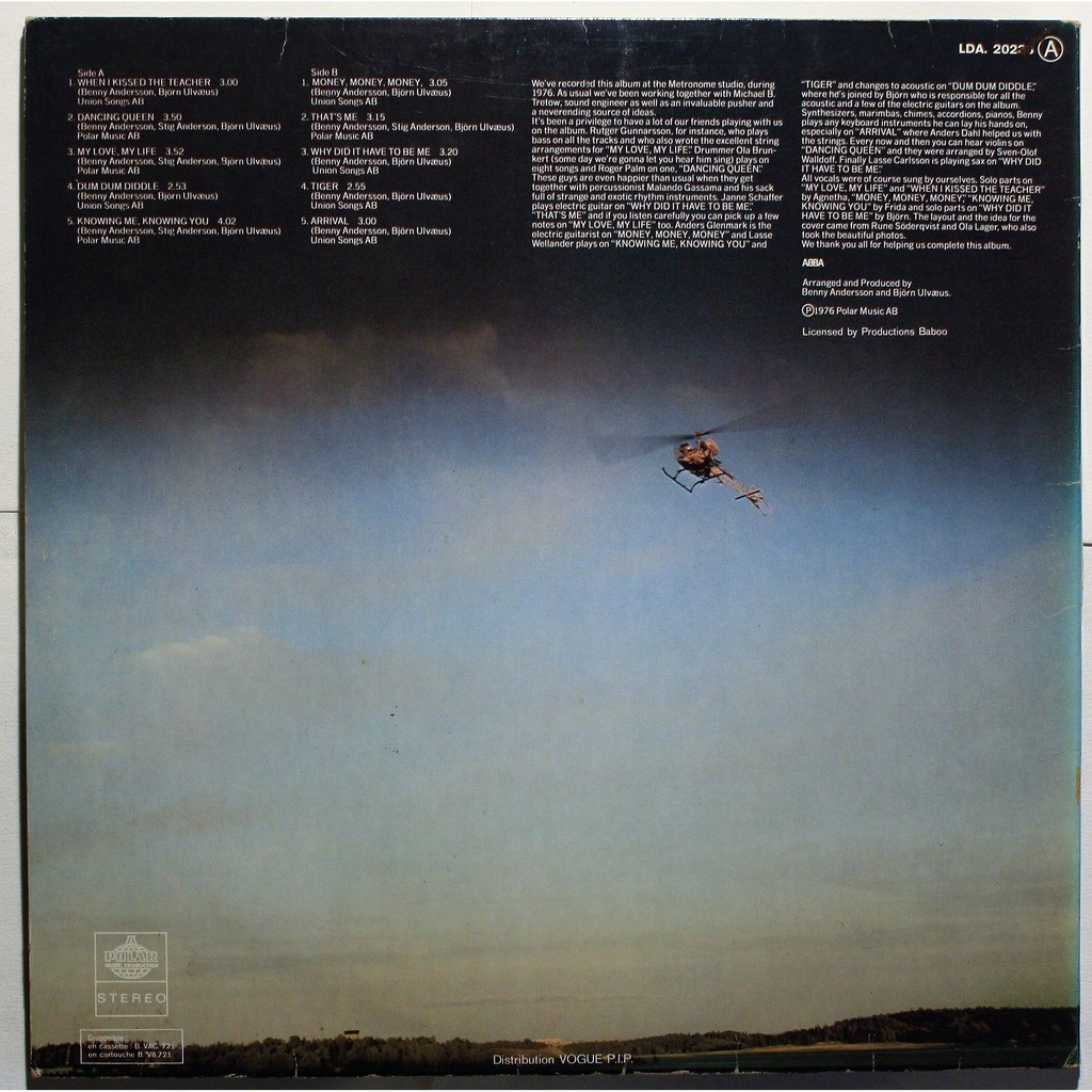 Arrival by Abba, LP Gatefold with cruisexruffalo - Ref:119331013