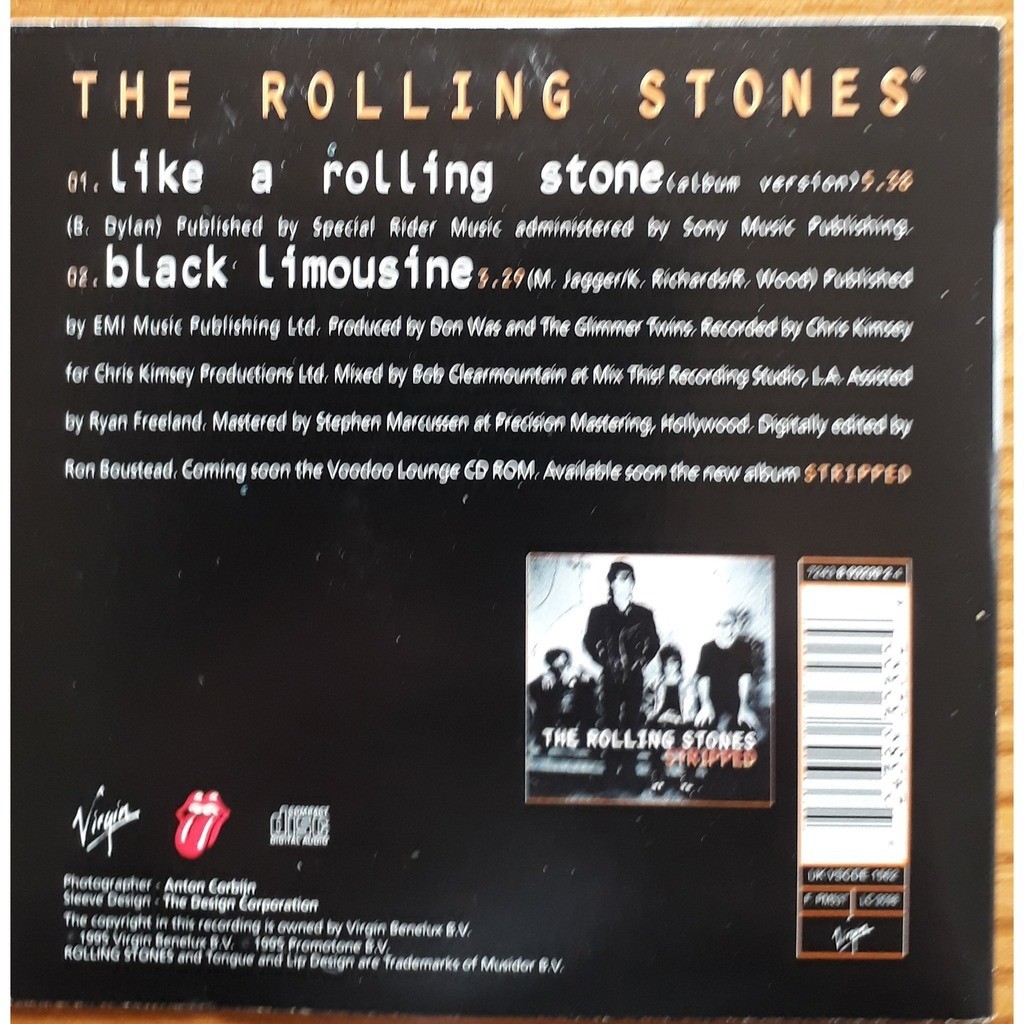 Like a rolling stone - The Rolling Stones - ( CDシングル ) - セラー： romeotiti - Id:119346966