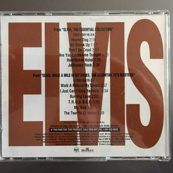 Elvis presley essential collection & 70's masters sampler by Elvis ...