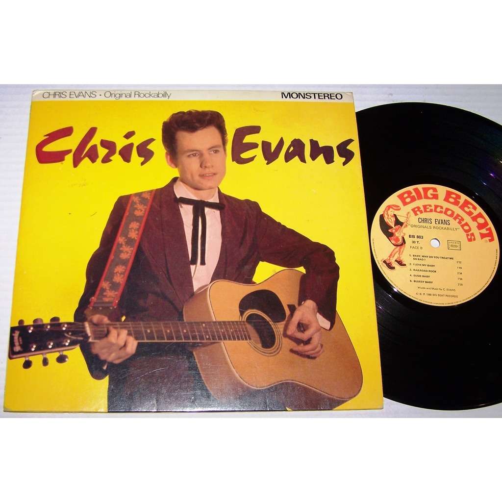 Original rockabilly de Chris Evans, 25 cm chez lapopmusic902000 - Ref ...