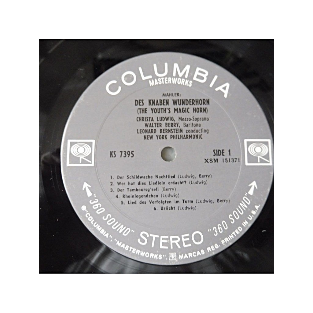 Mahler : des knaben wunderhorn / the youth's magic horn - ( double lp ...