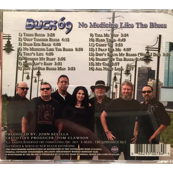 No medicine like the blues de Buck69, CD chez kamchatka - Ref:119440911