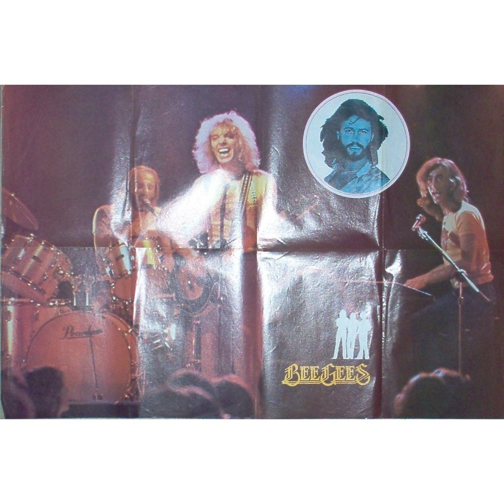 Poster gigante dei bee gees (italian 1978 full bee gees poster magazine ...