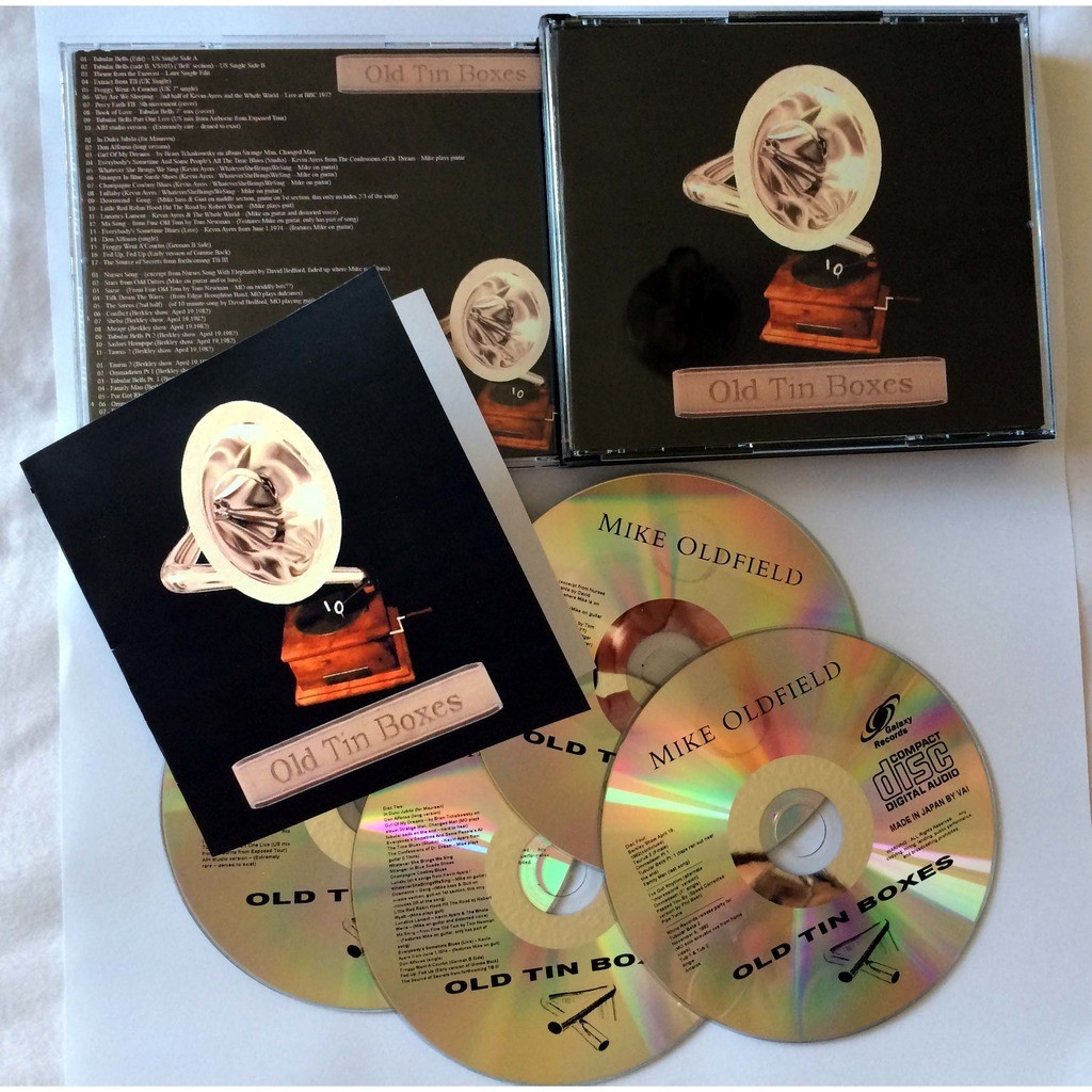 Old tin boxes by Mike Oldfield, CD with galaxysounds - Ref:1518068259