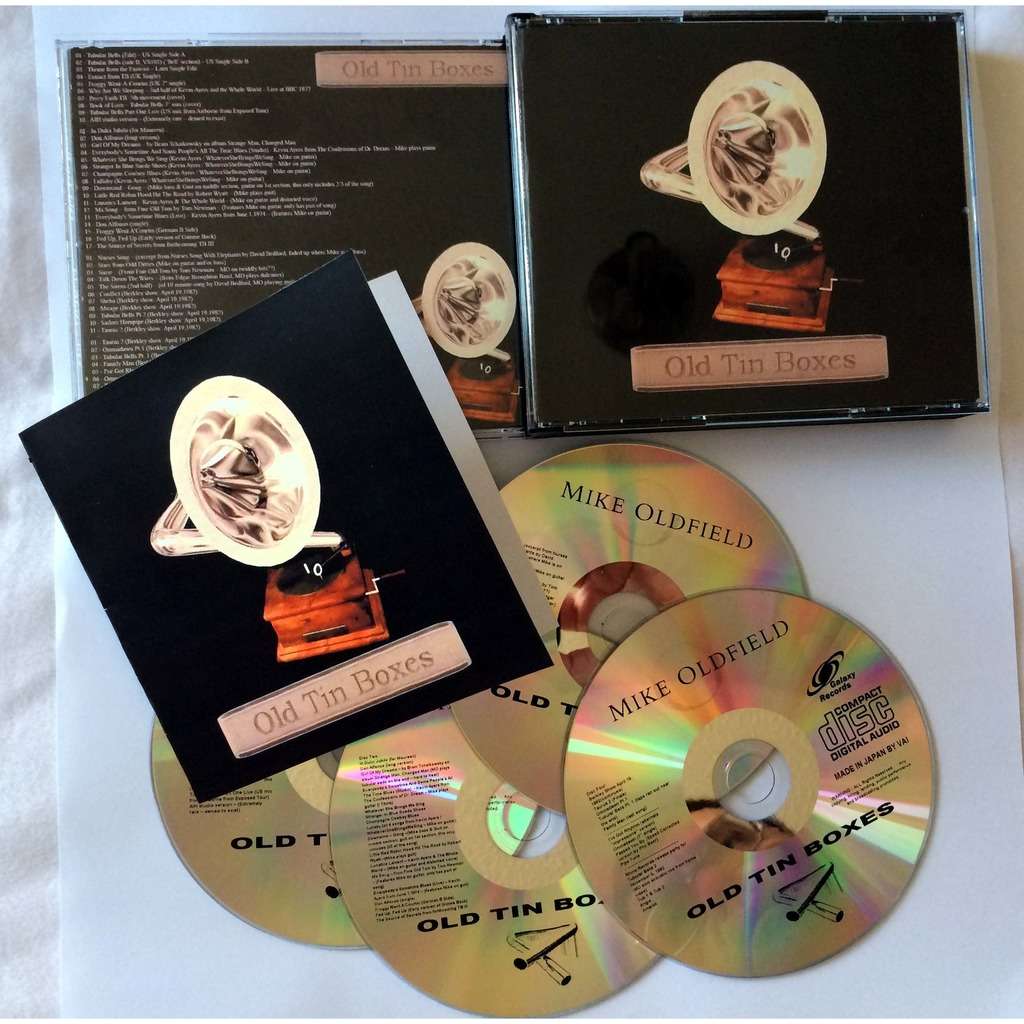 Old tin boxes by Mike Oldfield, CD with galaxysounds - Ref:1518068259