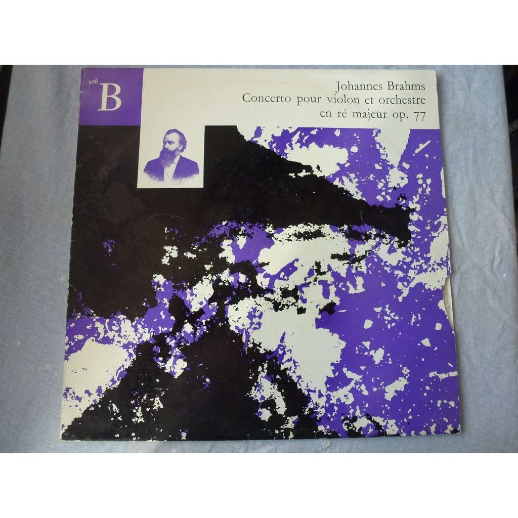 Brahms concerto pour violon op.77 - ( very rare ) - Paul Makanowitzky ...