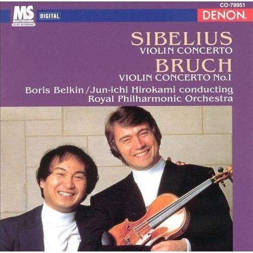 Sibelius : violin concerto / bruch : violin concerto no.1 by Boris ...