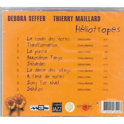 Héliotropes by Debora Seffer / Thierry Maillard, CD x 2 with louviers ...