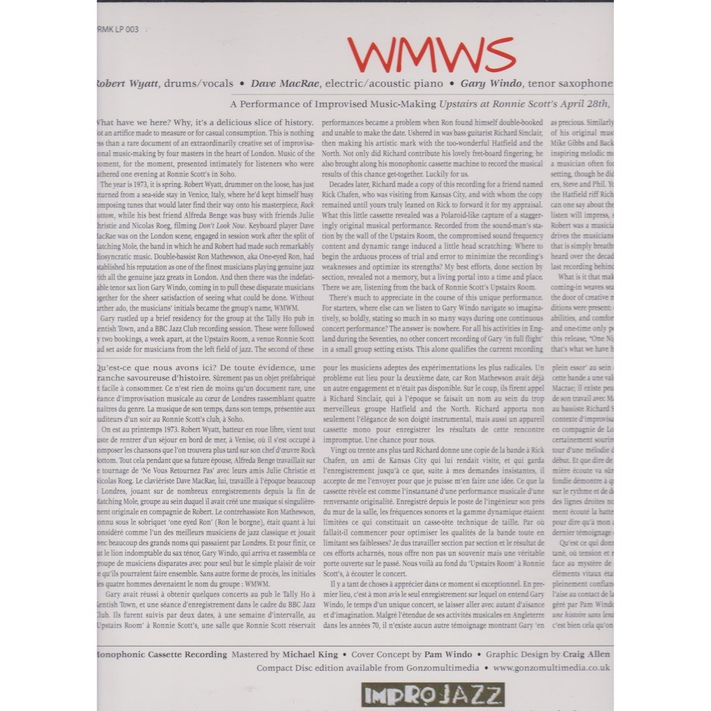 One night stand by Robert Wyatt,Dave Mcrae,Gary Windo,Richard Sinclair ...