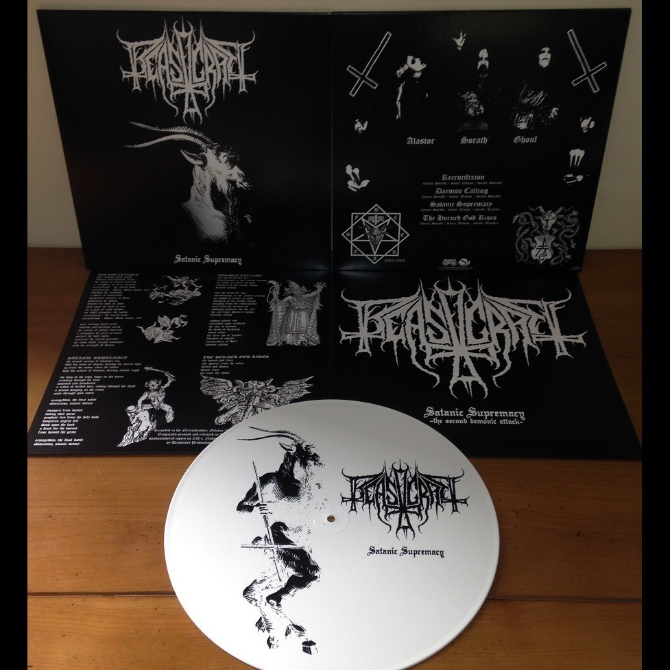 BEASTCRAFT satanic supremacy. white vinyl, LP for sale on ...
