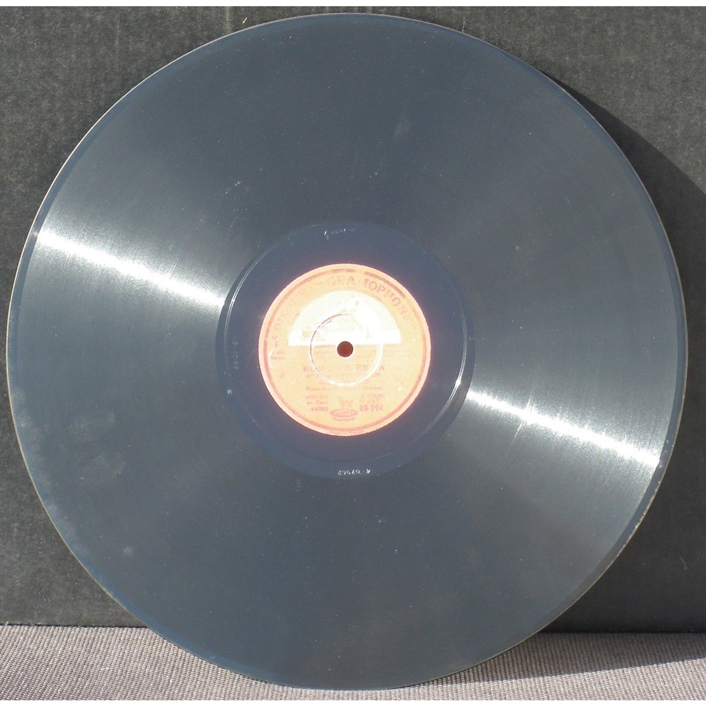 Romance en fa by Beethoven Jacques Thibaud Harold Craxton, 78rpm with ...