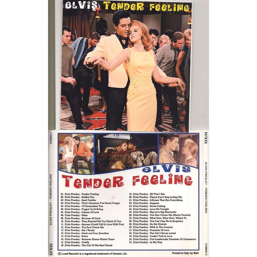 1 cd tender feeling cd 35 songs de Elvis Presley, CD chez roustaboutman ...