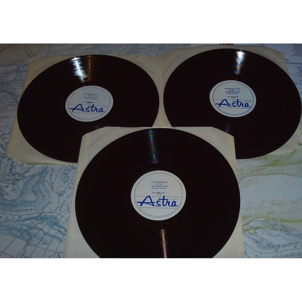 003 lp set the live years 3 lp box set- 3 las vegas shows ! de Elvis ...