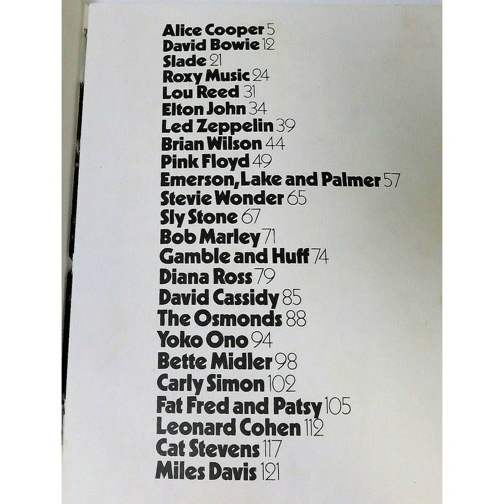 Today's sound (uk 1974 original 'a melody maker ' deluxe photos & text ...