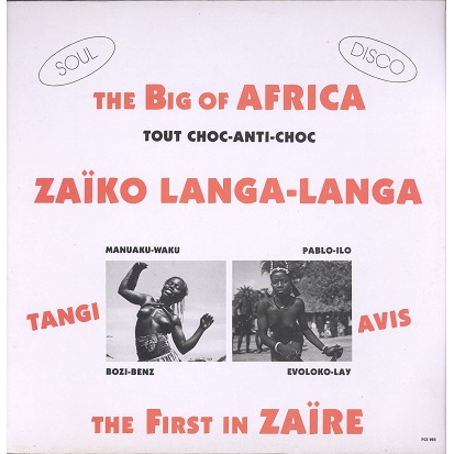The big of africa - Zaiko Langa Langa - ( LP ) - セラー： sofarecords - Id ...