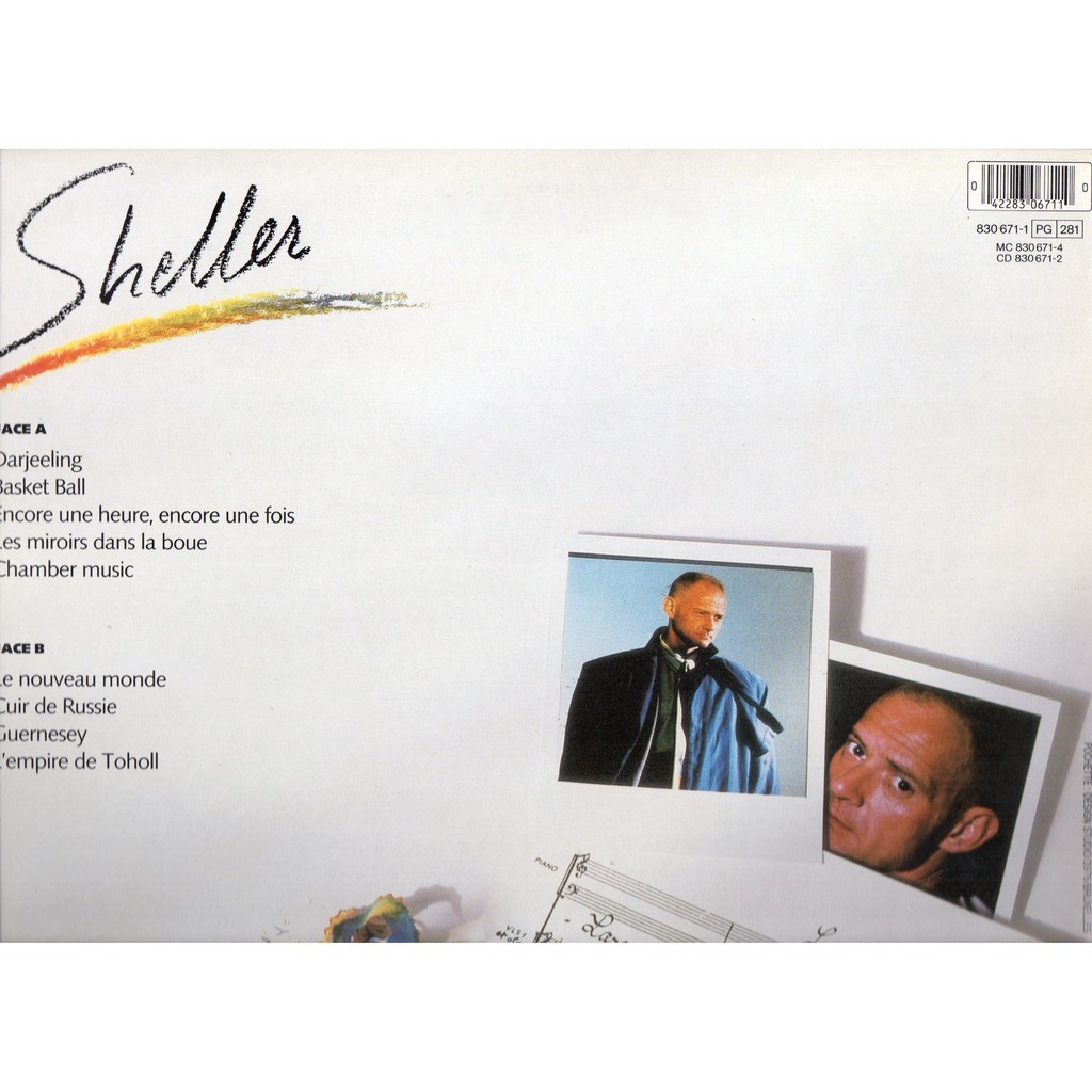 Univers ......... complet ...... avec photo de William Sheller, 33T ...