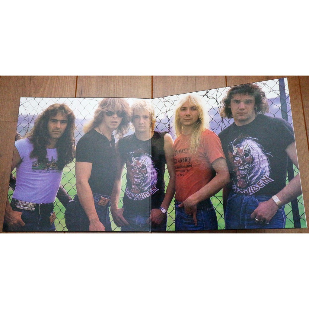 Maiden america - killer world tour 1981 (lp) ltd edit 500 copies ...