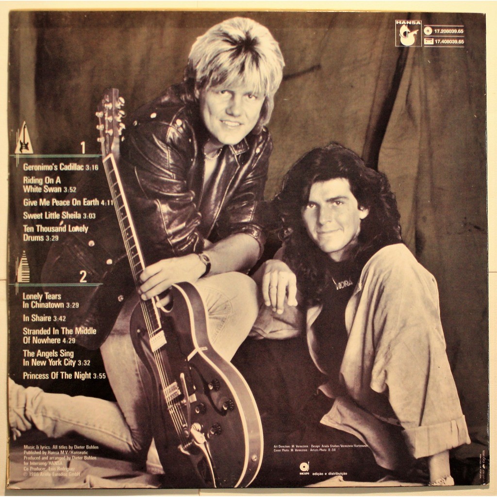 In the middle of nowhere - the 4th album by Modern Talking, LP with cruisexruffalo - Ref:119588333
