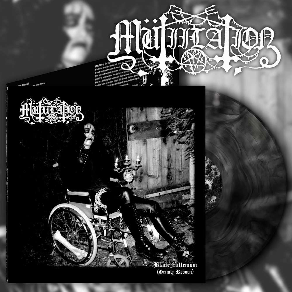 MUTIILATION black millenium (grimly reborn). black galaxy vinyl, LP ...