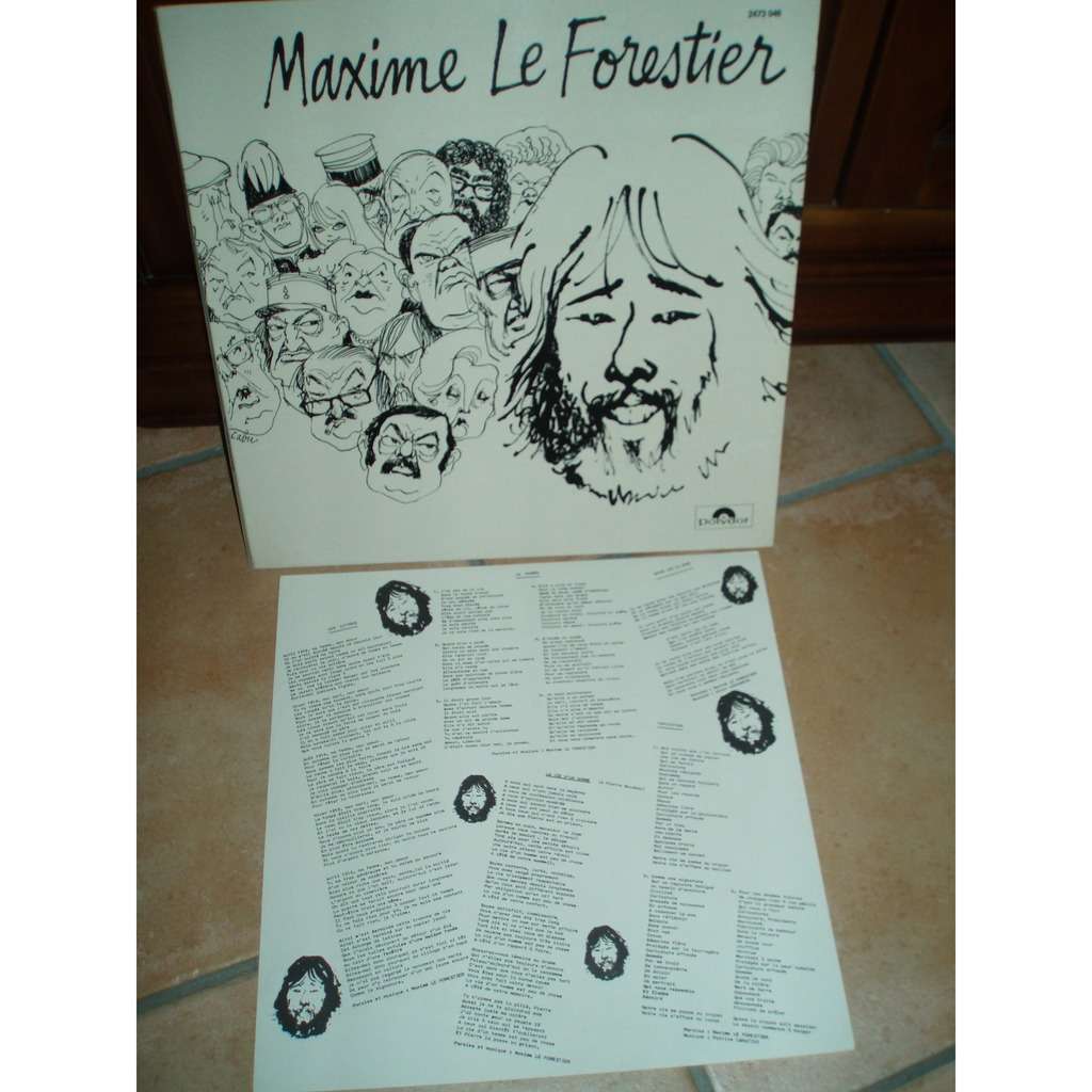 Saltimbanque (avec encard) de Maxime Le Forestier, 33T Gatefold chez ...