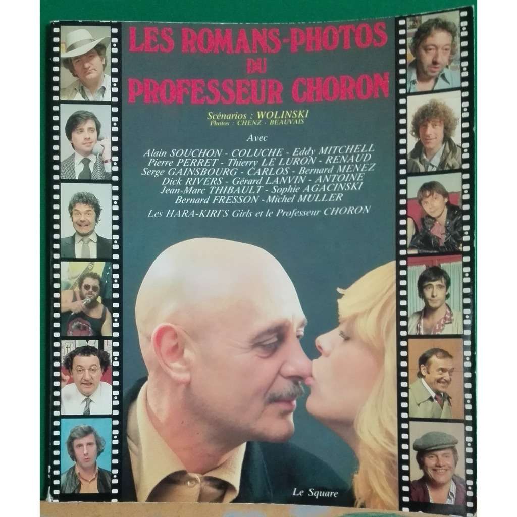 Les romans photos du professeur choron - hara-kiri de Georges Wolinski ...