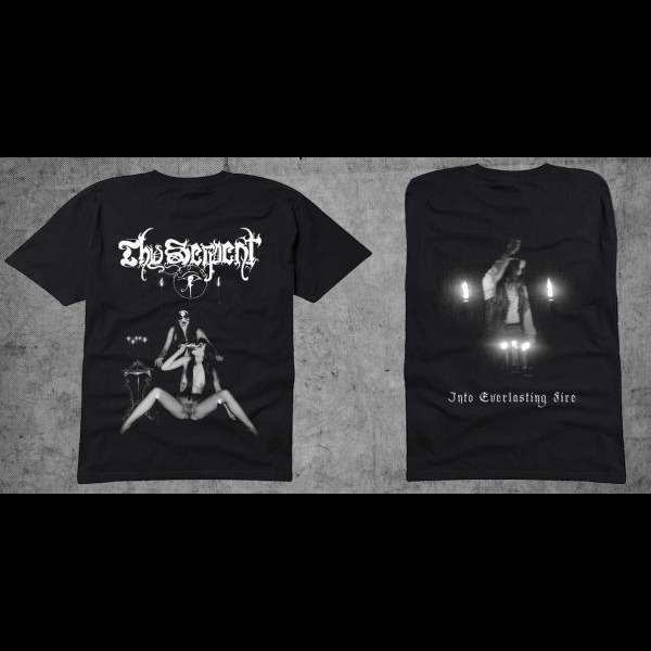 THY SERPENT into everlasting fire, T-SHIRT for sale on osmoseproductions.com