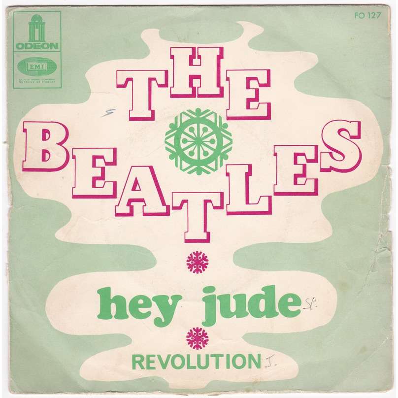 Hey jude / revolution de Beatles, SP chez capricordes - Ref:119656881