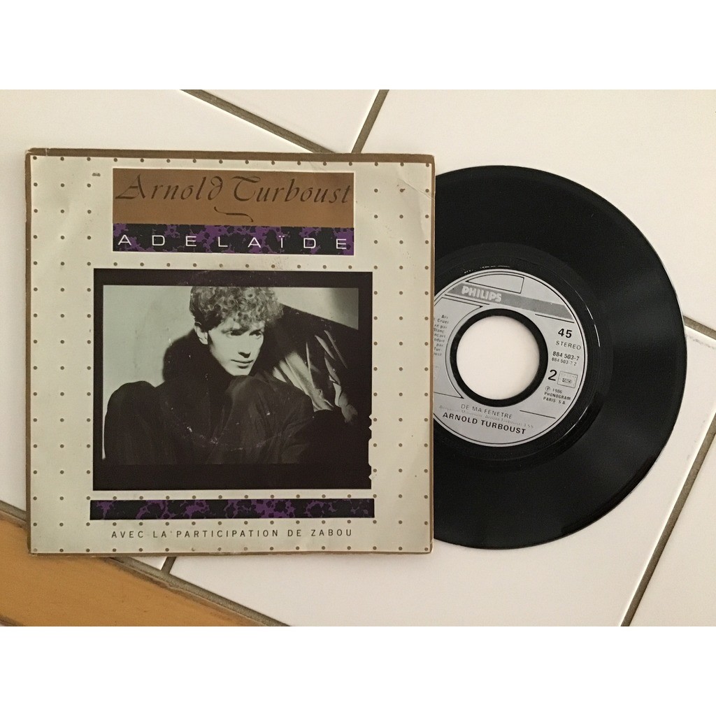Adelaïde & de ma fenêtre de Arnold Turboust, 45 RPM (SP 2 títulos) con roro2552 - Ref:119658408