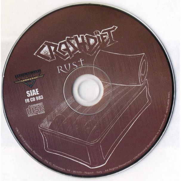 Rust de Crashdïet, CD chez kamchatka - Ref:119686433