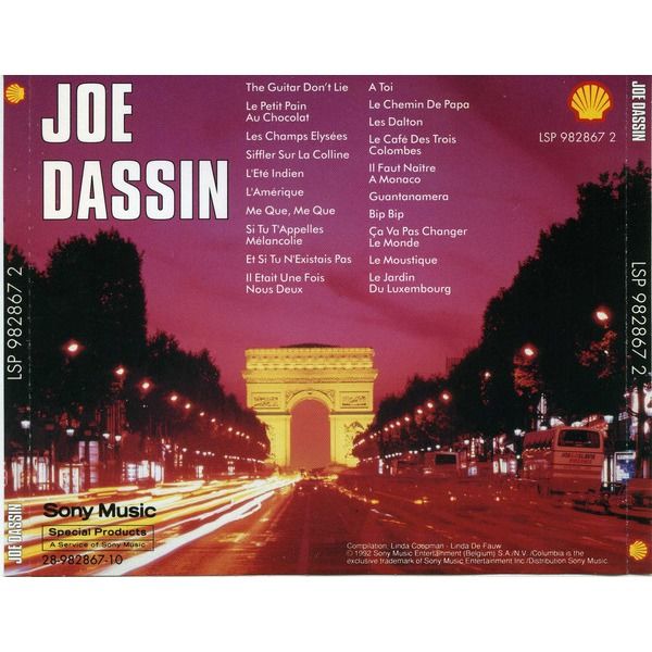 Best of joe dassin de Joe Dassin, CD chez minkocitron - Ref:119686710