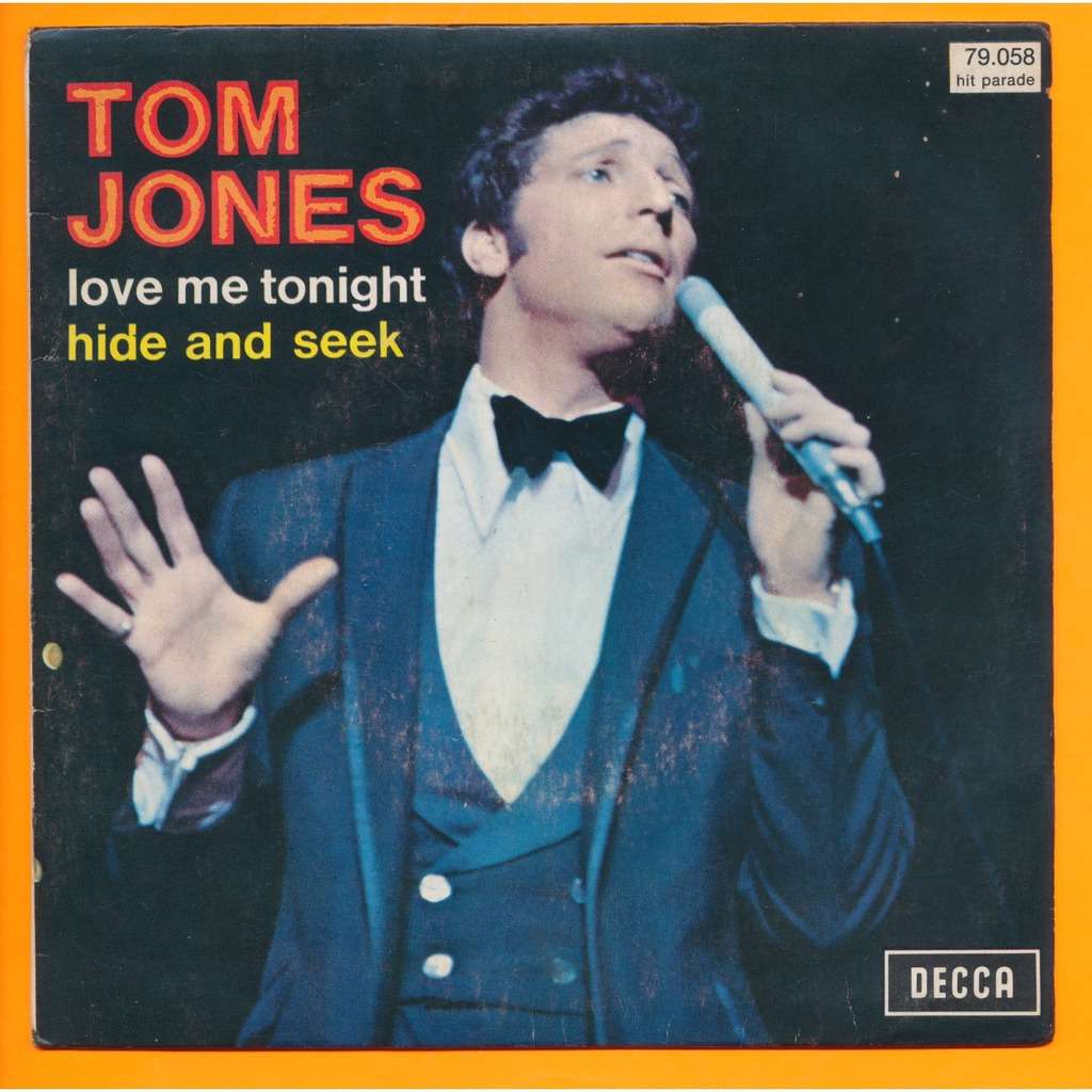Love me tonight - hide and seek - Tom Jones - ( 7'' (SP) ) - セラー ...