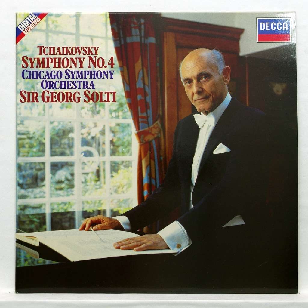 Tchaikovsky : symphony no.4 by Georg Solti, LP with elyseeclassic - Ref ...